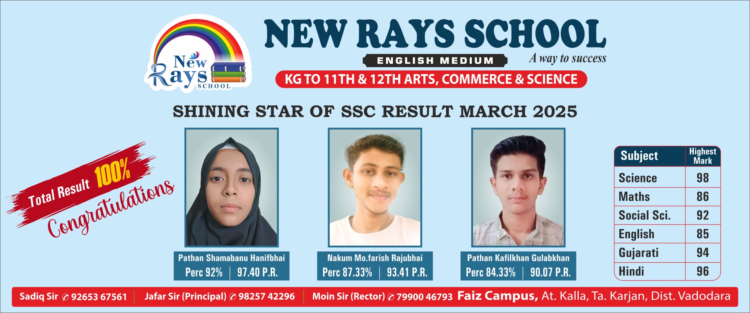 New Rays School – Education Is Only Thing that No One Can Steal From You